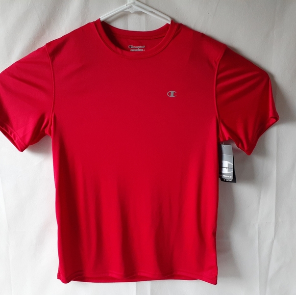 Champion | Shirts | Champion Mens Red Shortsleeve Athletic Shirt | Poshmark